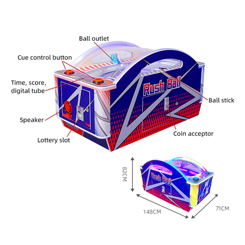 Rush Ball Arcade Ticket Redemption Games - Chinee Amusements Co.,Ltd.